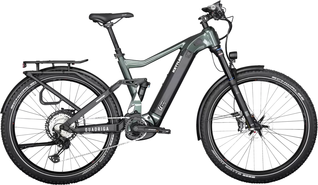 Kettler QUADRIGA DUO CX12 FS SUV Diamant Vert foncé brillant